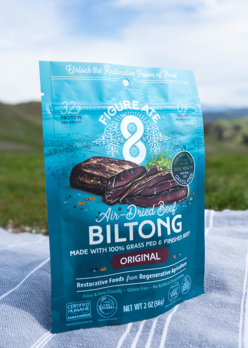 Original Grass Fed & Finished Beef Biltong – Figure Ate Foods