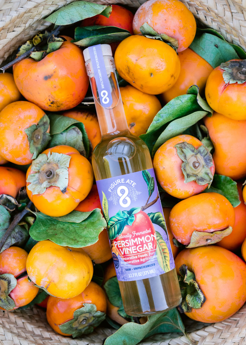 Naturally Fermented Persimmon Vinegar – Figure Ate Foods